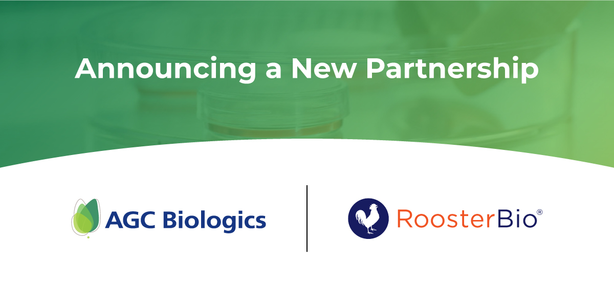 RoosterBio & AGC Biologics Collaborate on Cell and Exosome Therapies